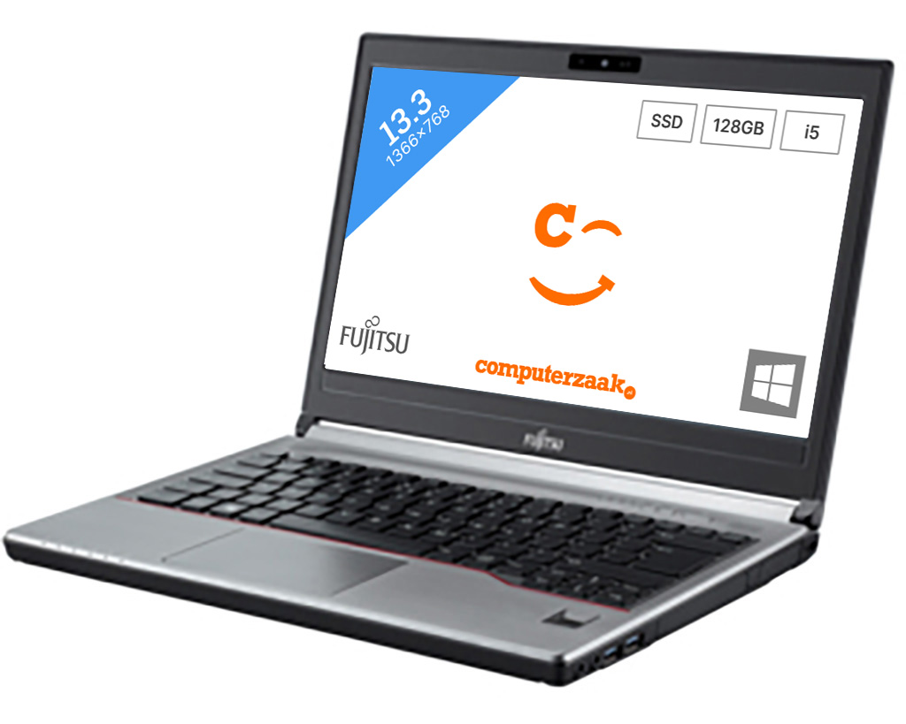 Fujitsu Lifebook E736 laptop - Refurbished Fujitsu laptop