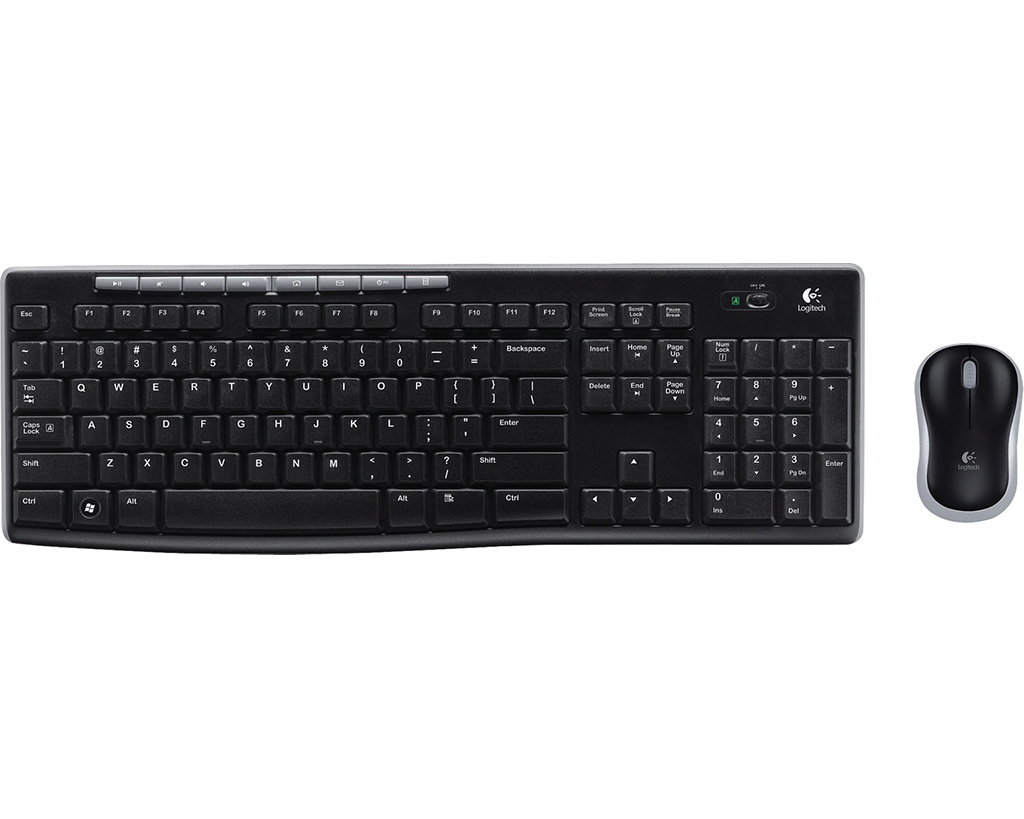 Logitech MK270 Wireless Keyboard and Mouse Combo randapparatuur ...